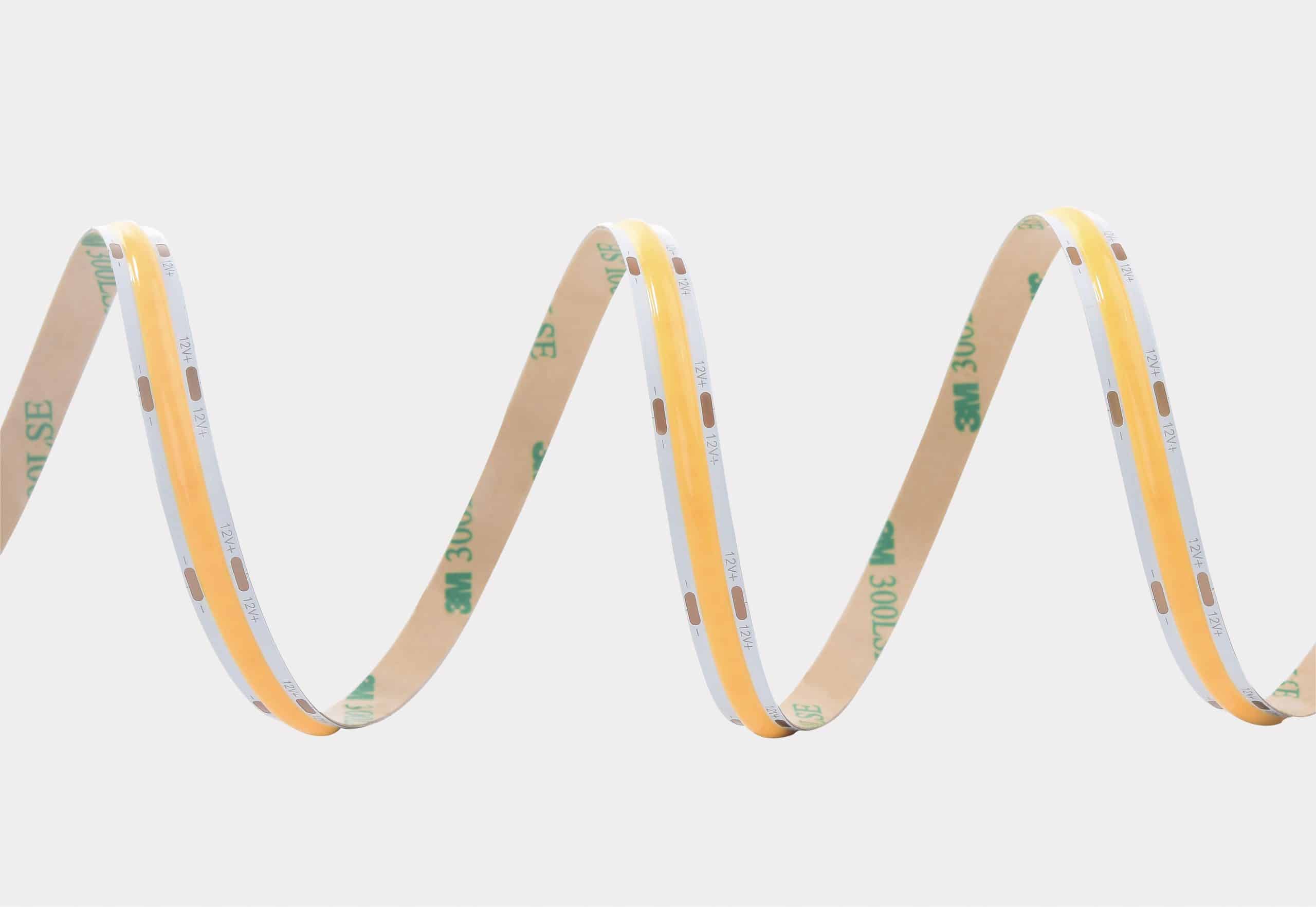 Single color COB LED Strip (R-COB08-X320) - LEDsunlite