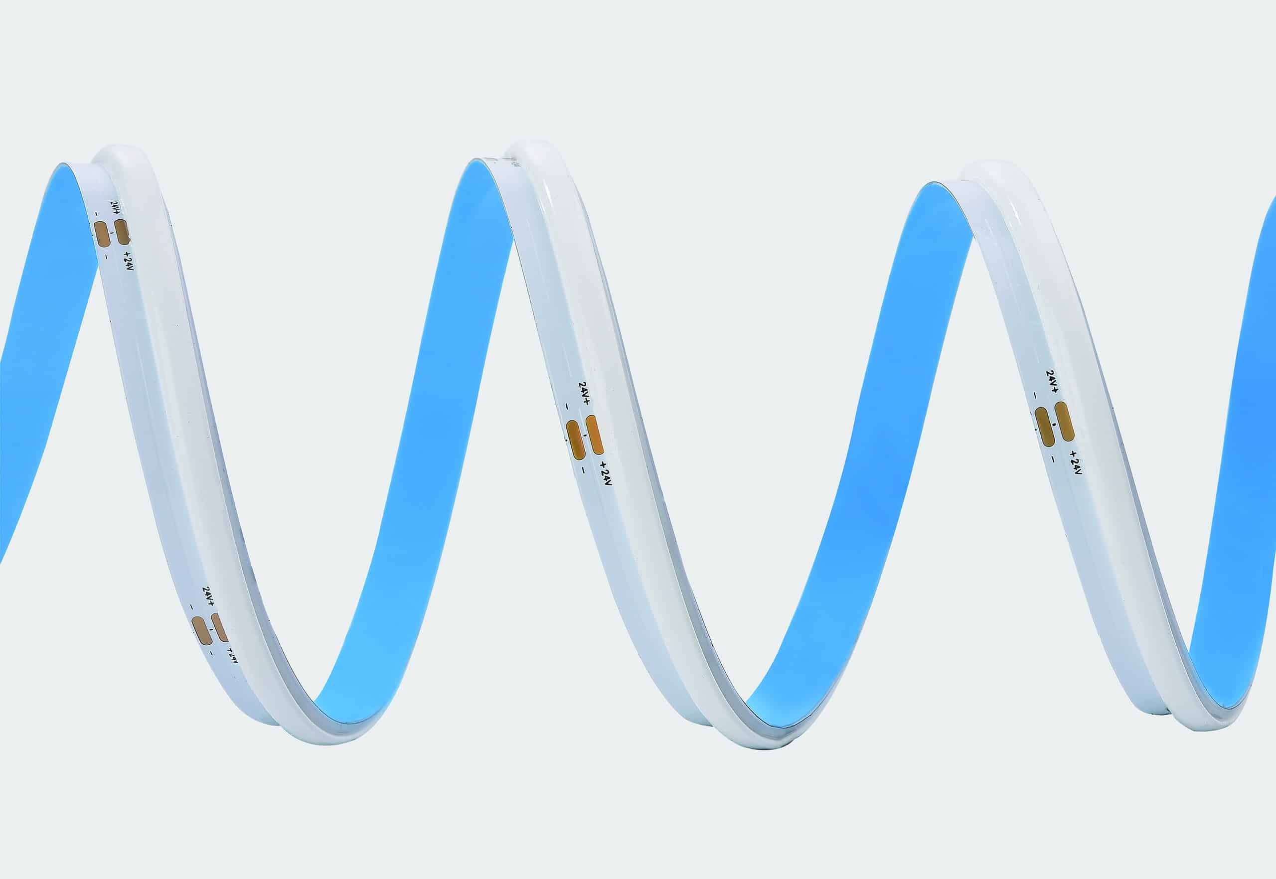 Single color COB LED Strip (R-COB12-QX840) - LEDsunlite
